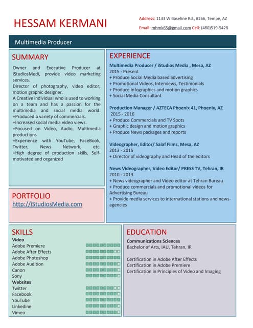 CV Aya 2015 | PDF