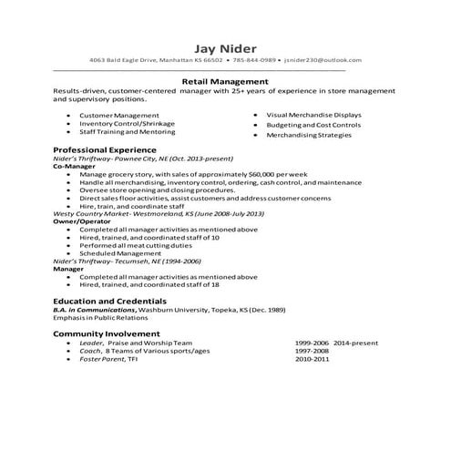 Functional resume reference sheet | DOCX