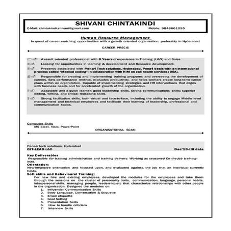 Resume-Shivani | PDF