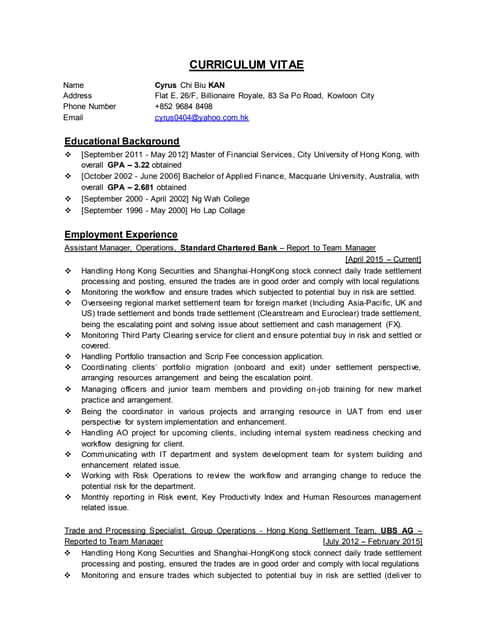 Jordan Garth general resume 2015 | PDF