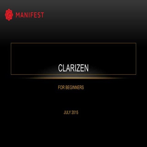 Clarizen PowerPoint | PPTX