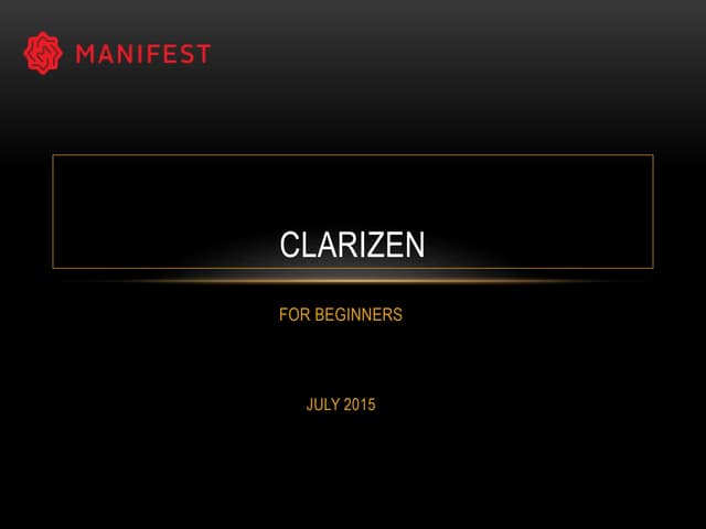 Clarizen cheat sheet v1.0 | PDF