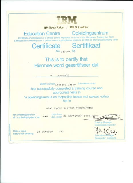 IBM MVS Implementation | PDF