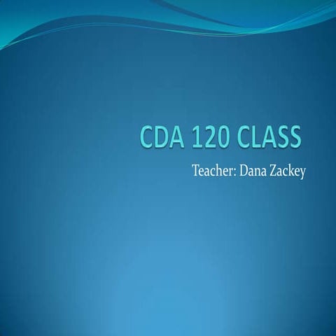 Cda 120 class | PPT