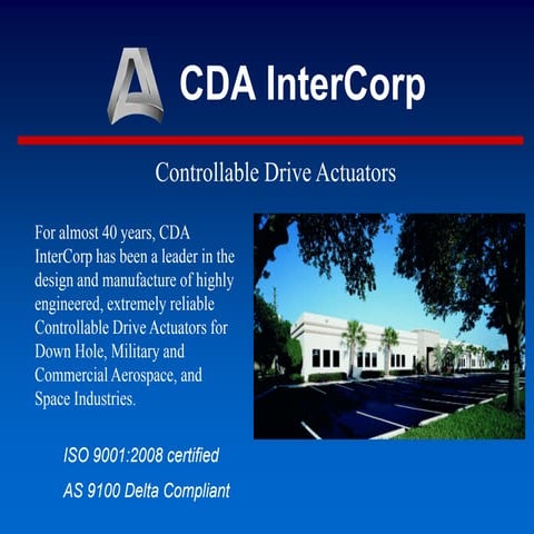 CDA InterCorp | Capabilities | PPT