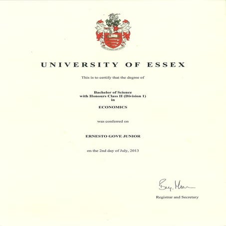 essex cert_001 | PDF