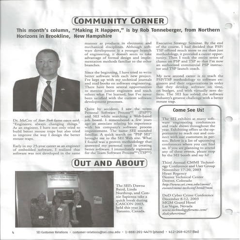 CMU Monitor Article | PDF