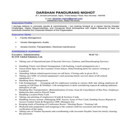 Resume_ Darshan nighot. | DOC