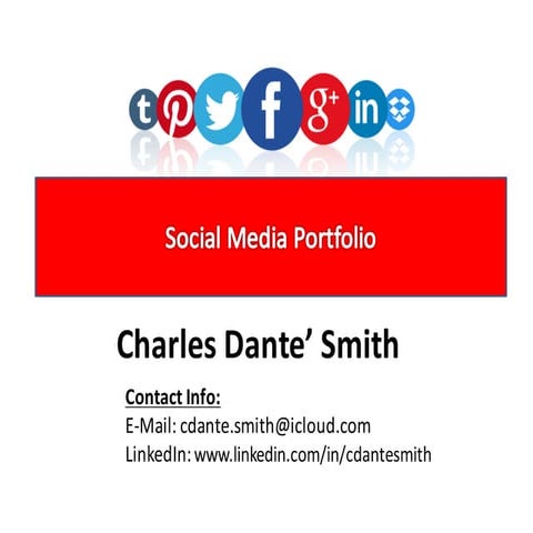 Charles D Smith Portfolio | PDF