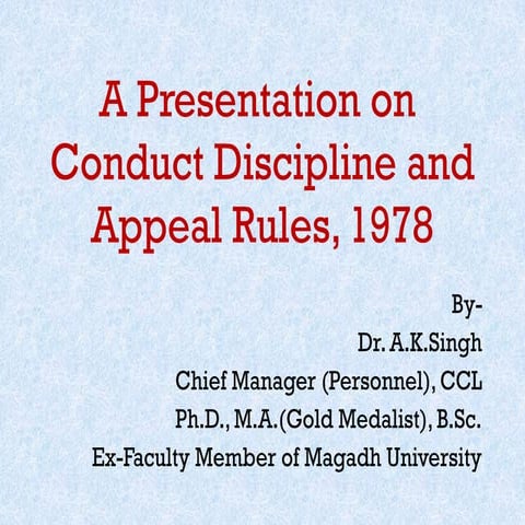 Prohibitions on Appointments in the Civil Service | PPTX