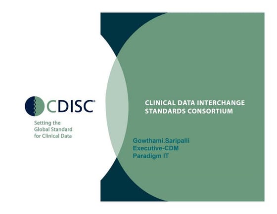 CDISC SDTM Domain Presentation | PPT