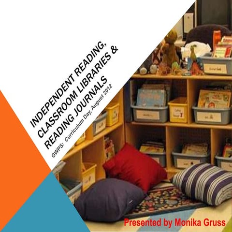 Independent Reading, Reading Journals & Classroom Libraries | PPTX ...