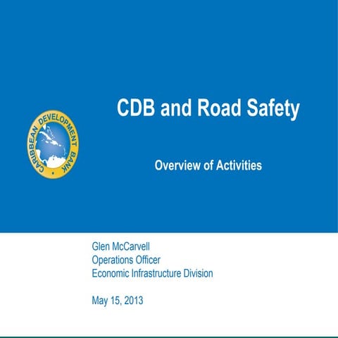 CDB and Road Safety | PDF
