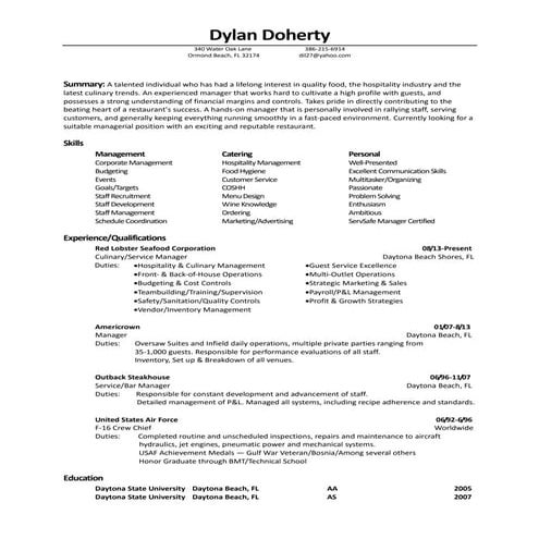 GordonBartendResume3 5 13b | DOCX