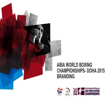 AIBA -Doha 2015 Branding | PDF
