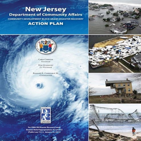 New Jersey revised post-Sandy recovery action plan | PDF