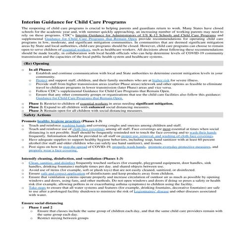 CDC-Draft Plans | PDF