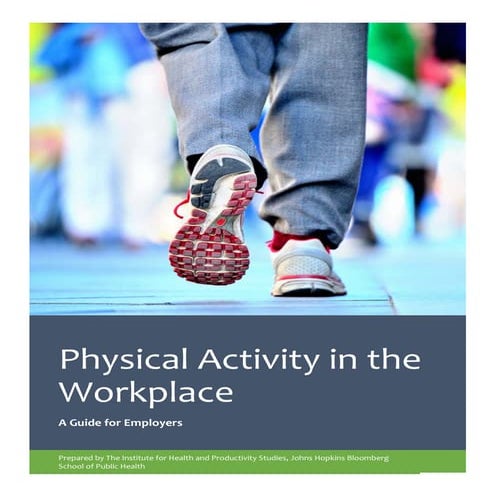 Cdc physical activity employer guide | PDF