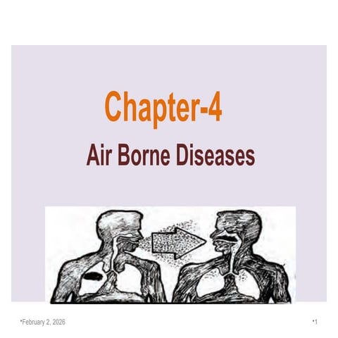 Communicable diseases control airborne disease | PPTX