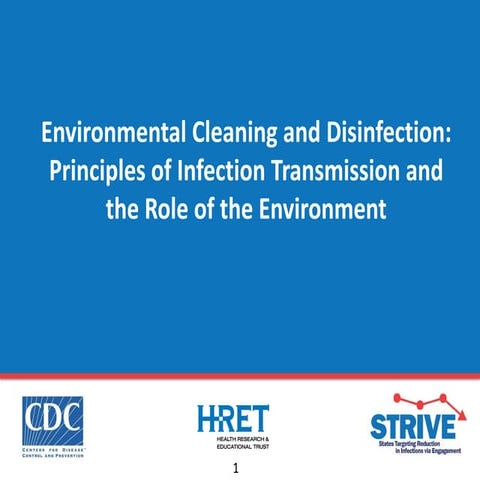 Environmental Cleaning and Disinfection: Principles of Infection ...