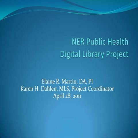 Finding knowledge from digital library | PPTX