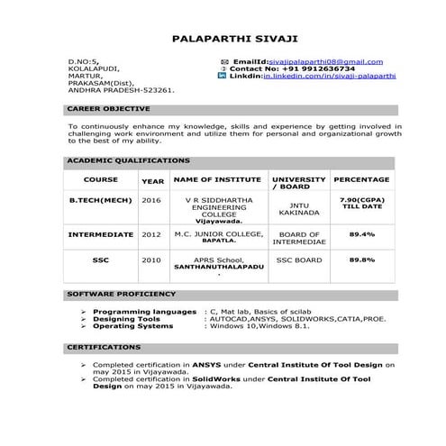 MY RESUME (UPDATED) | PDF