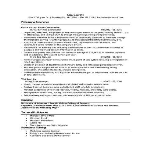Alisha breeding2016resume | DOCX