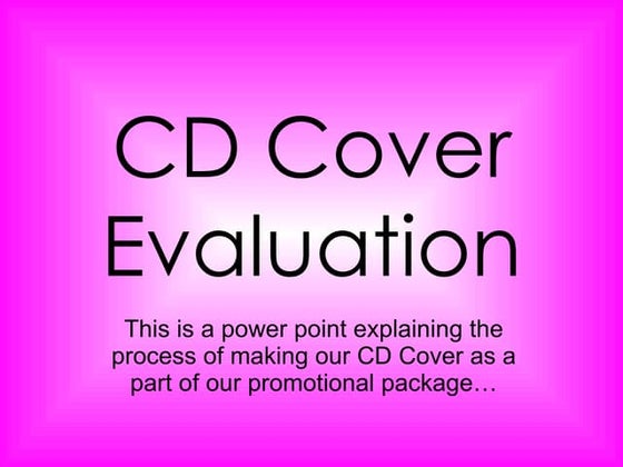 Question 3 evaluation a2 | PPTX