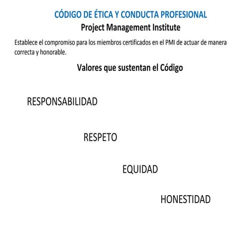 Código de ética y conducta profesional | PPTX