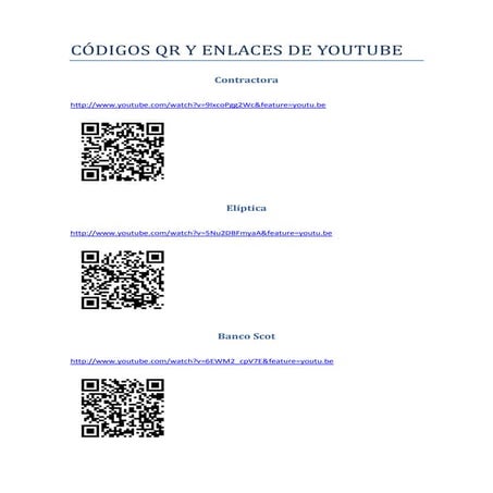 Códigos qr | PDF