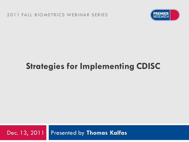 CDISC SDTM Domain Presentation | PPT