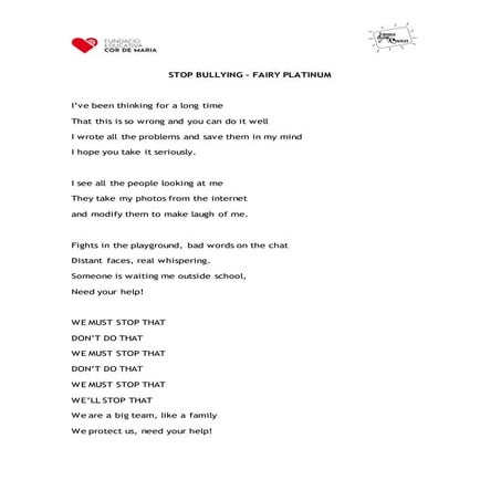 Cdm 1 b stop bullying | PDF