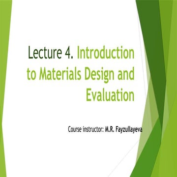 CDME.Lecture 4.pptx introduction to materials design | PPTX