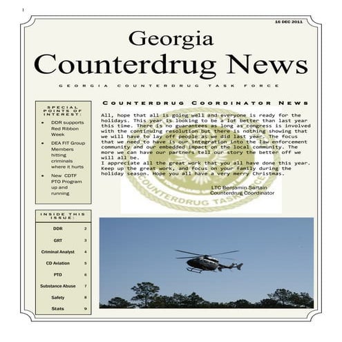 Georgia Counterdrug News | PDF