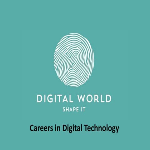 Careers in Digital Technology | PPTX