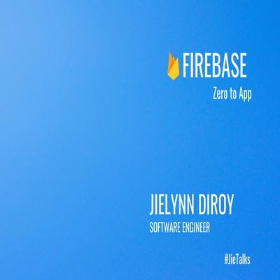 Firestore: The Basics | PDF