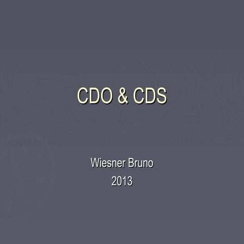 Cdo's en Cds-en | PPT
