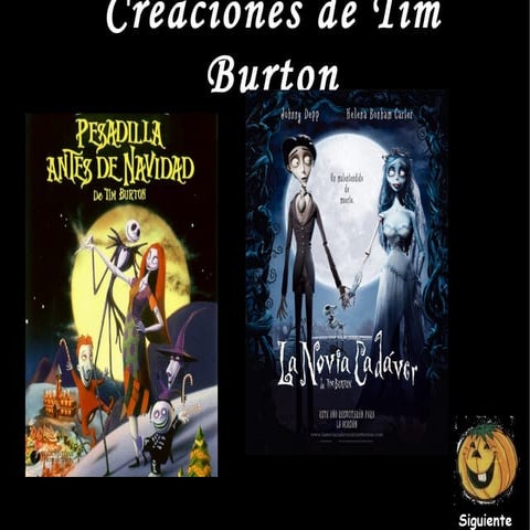 Tim burton power point | PPT