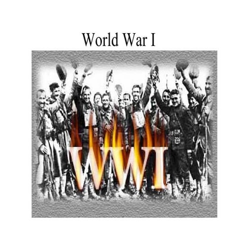 world war I | PPT