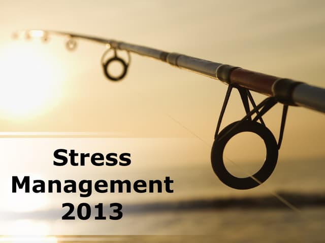 Stress Management (Comprehensive) PowerPoint Presentation 171 slides ...