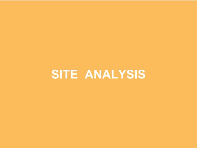 Site analysis-example | PPT
