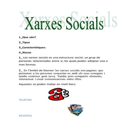 XARXES SOCIALS | DOCX