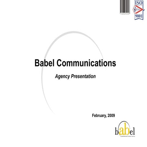 Babel Communication Presentation | PDF