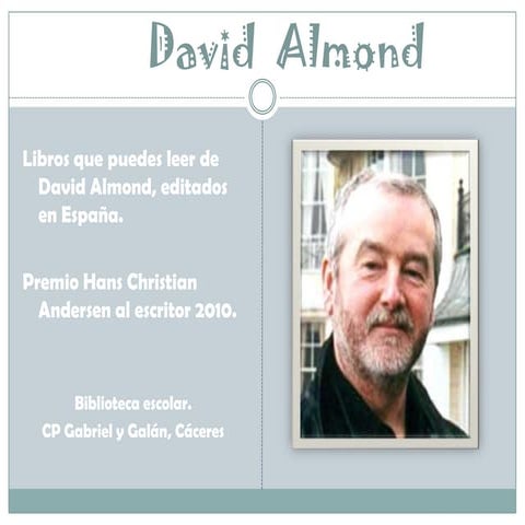 David Almond | PPSX