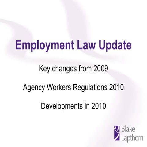 Employment law update | PPT