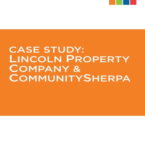 C:\Documents And Settings\Candrews\My Documents\Sherpa Case Studies\Lincoln | PDF