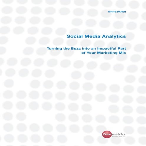 Social Media Analytics | PDF