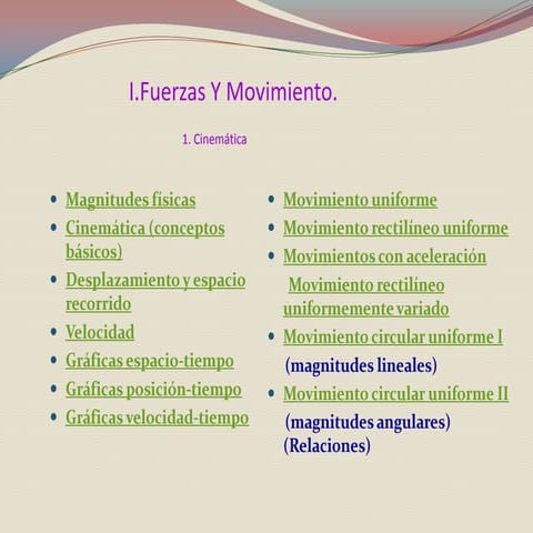 Movimiento | PPTX | Physics | Science