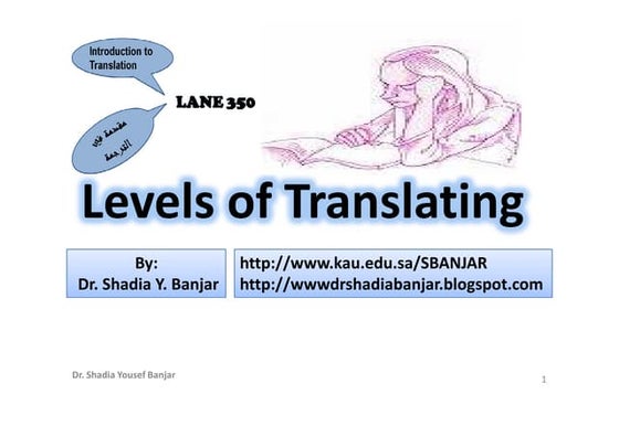 Methods Of Translation | PPT