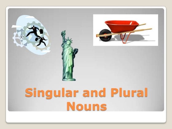 Lesson 7: Singular and Plural Nouns | PPT | Pets